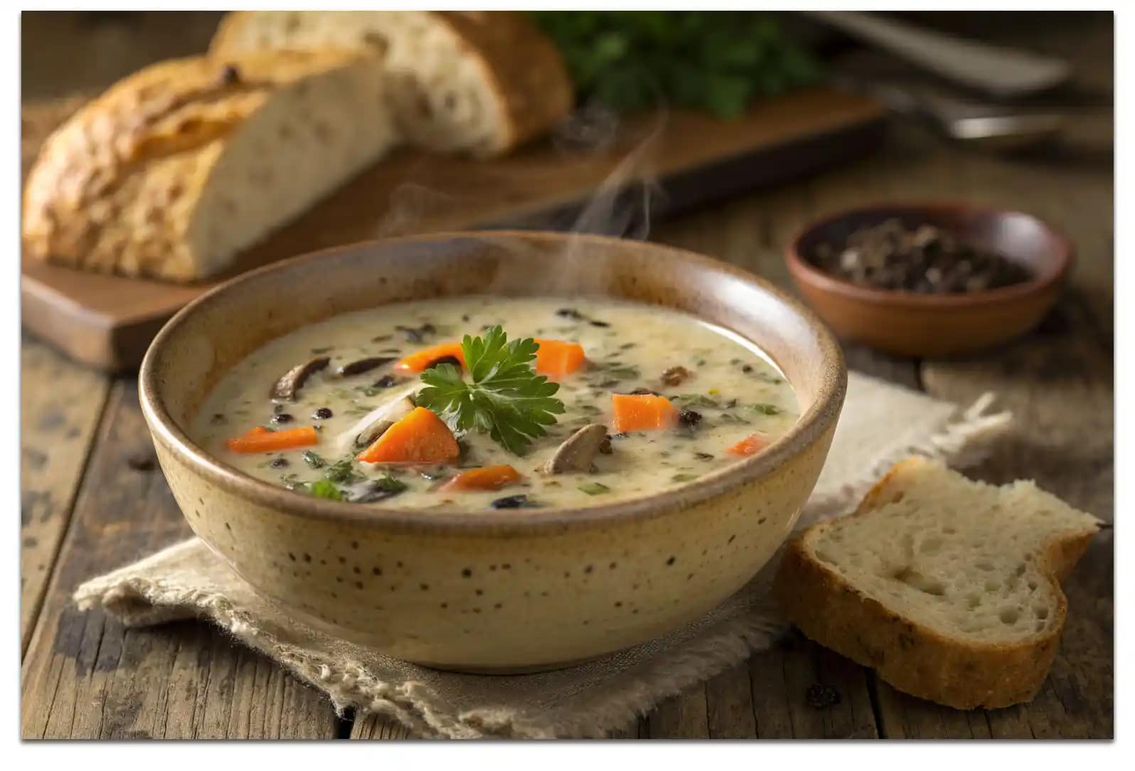 Creamy Wild Rice Soup Recipe: Pure Comfort In A Bowl