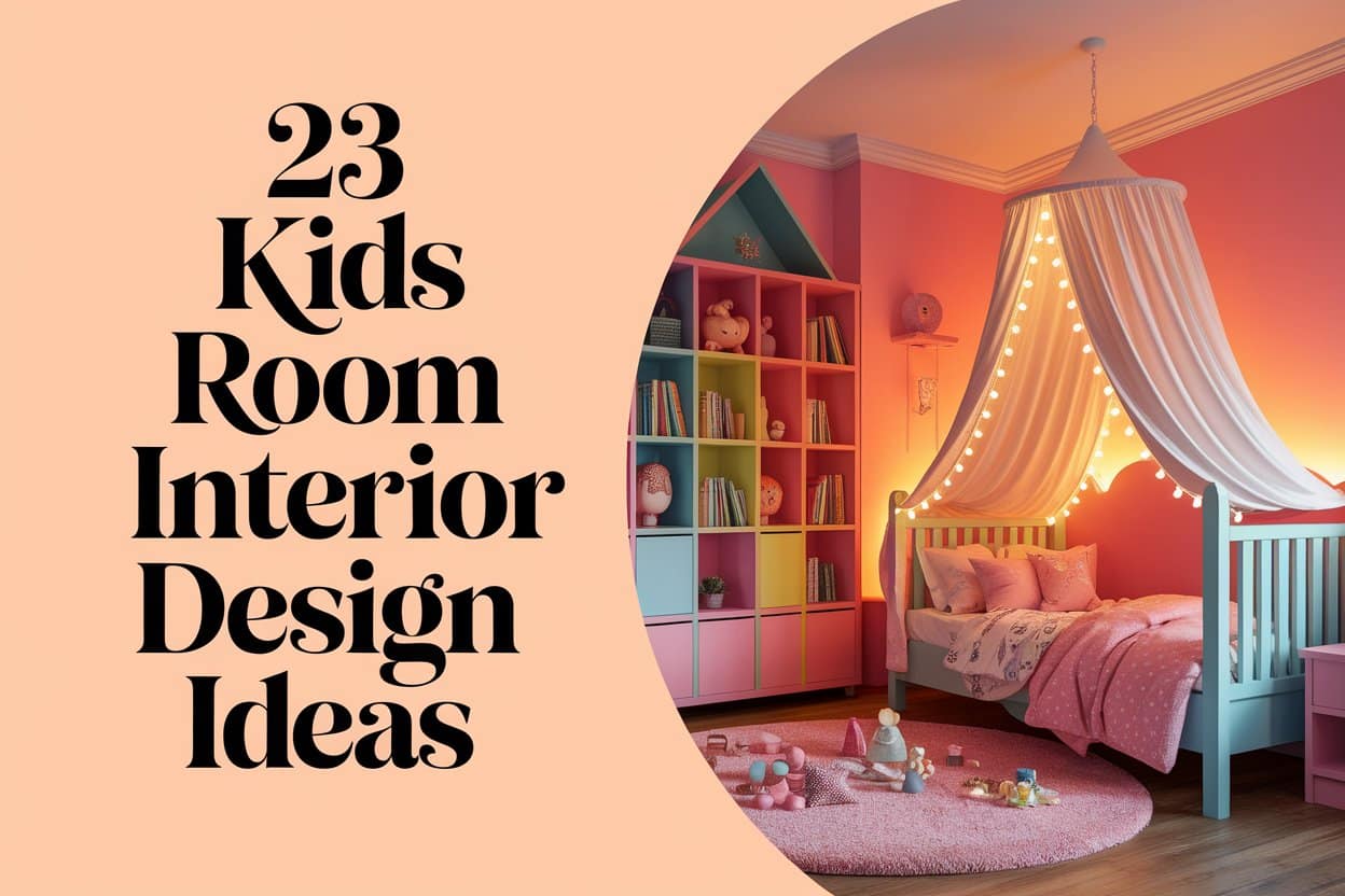 Playful & Practical: 23 Kids Room Interior Design Ideas They’ll Love ...